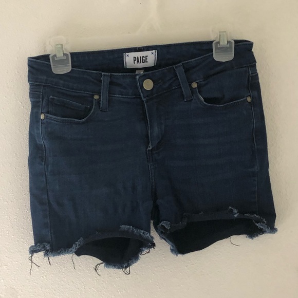 PAIGE | Shorts | Paige Cut Off Denim Shorts | Poshmark